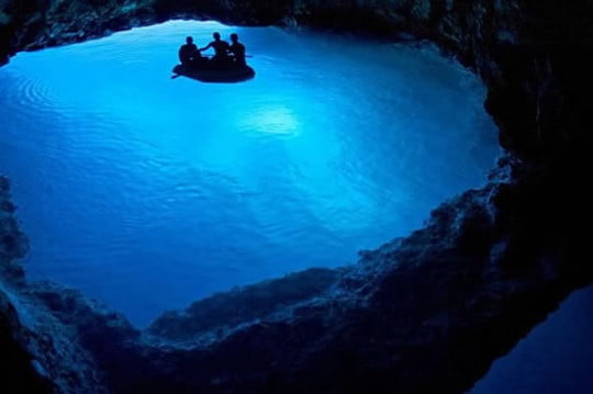 Modra Špilja - A Glowing Blue Cave in Croatia - World Top Top